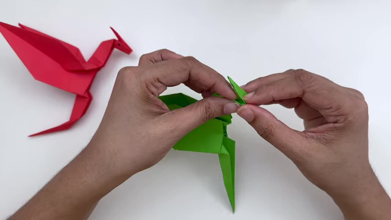 How To Make Easy Paper DRAGON Toy For Kids / Nursery Craft Ideas ...