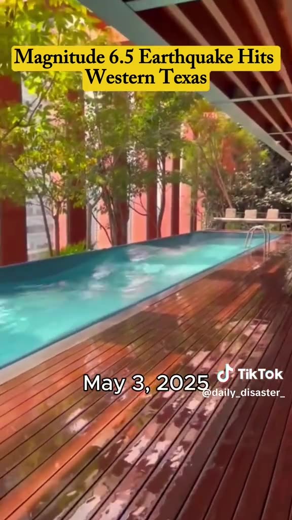Earthquake hits TX on May 3, 2025