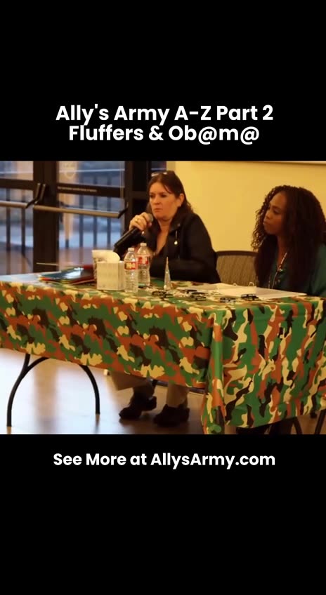 Ally's Army A-Z Part 2 Fluffers & Ob@m@