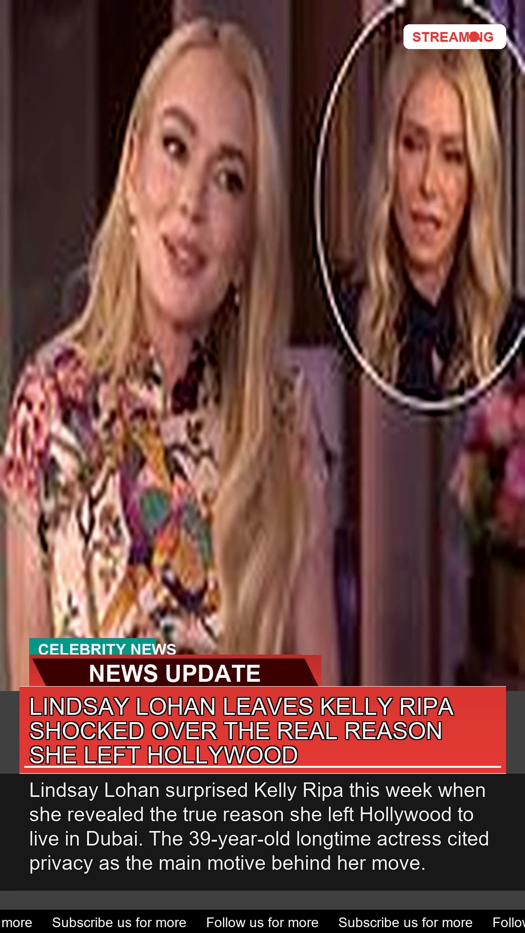 Lindsay Lohan Leaves Kelly Ripa Shocked Over the R