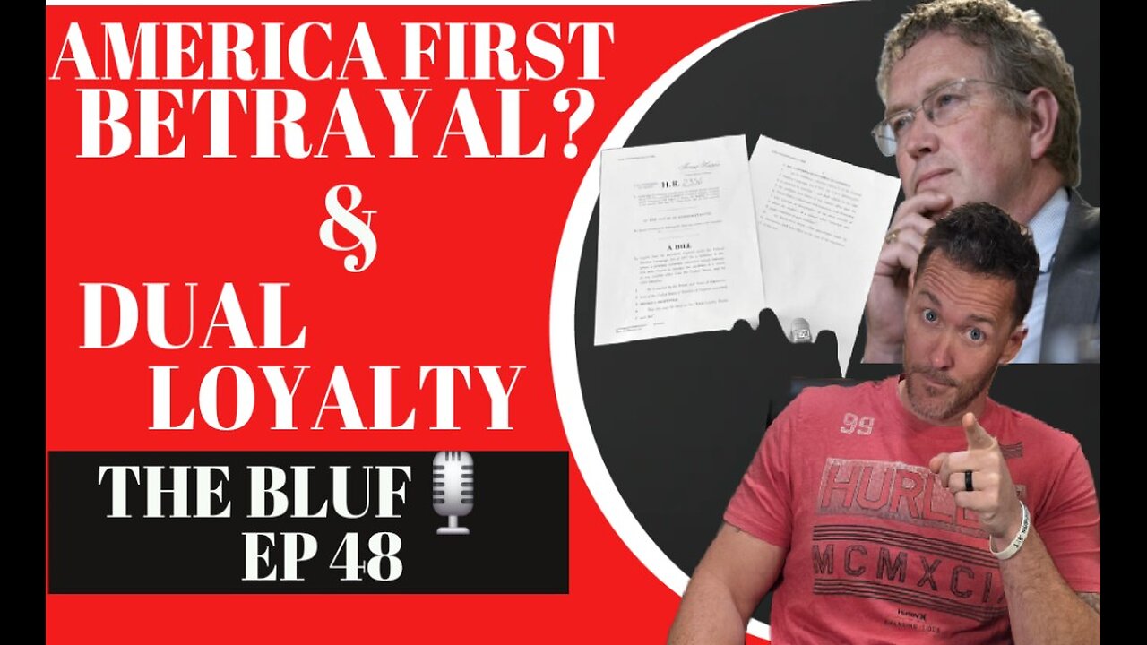 LEAKED AUDIO! Dual Loyalty & Congressional Betrayal in the Spirit of ...