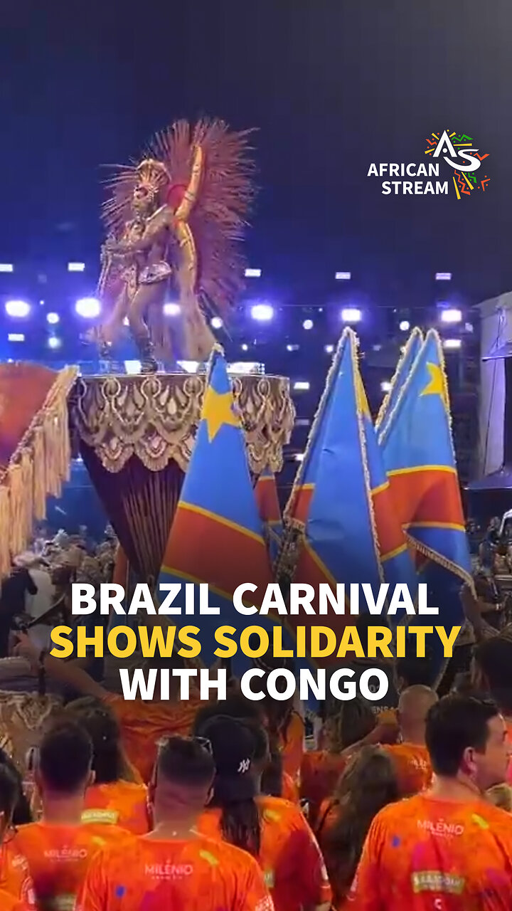 BRAZIL CARNIVAL SHOWS SOLIDARITY WITH CONGO