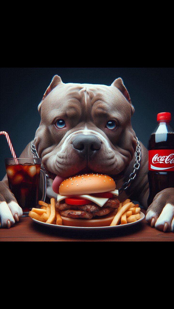 Thor the American Bully XL Eating ASMR (Autonomous Sensory Meridian ...