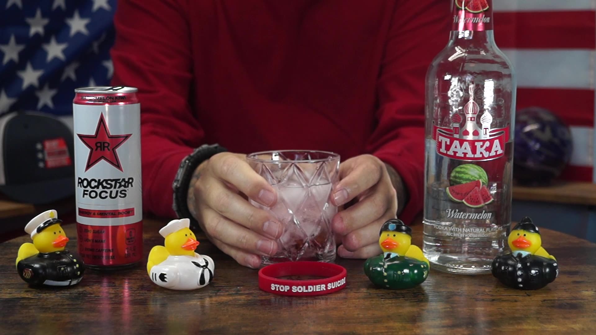 Harold Adams - Taaka Watermelon Vodka & Rockstar Focus Watermelon Kiwi ...