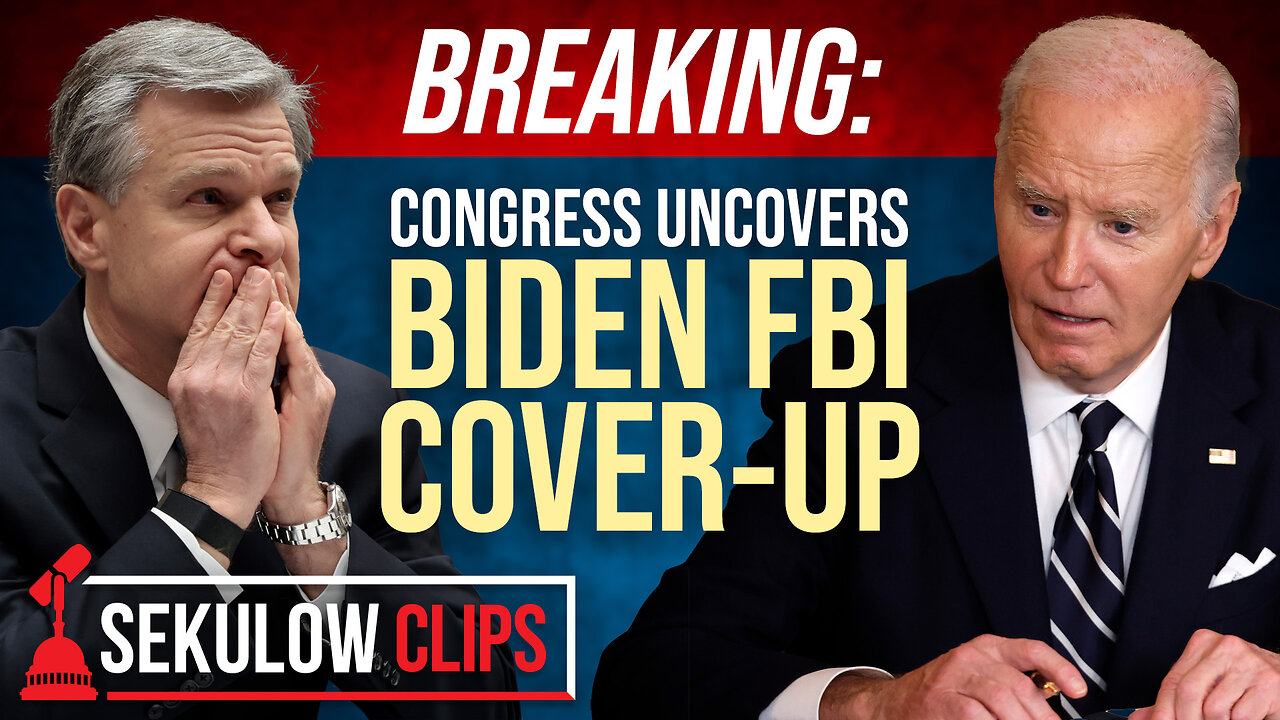 BREAKING: Congress Uncovers Biden FBI Cover-Up