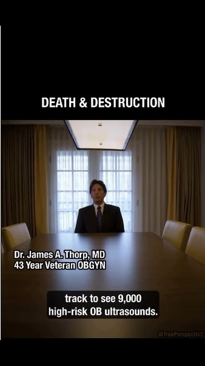 Dr James Thorp: was one of the few who spoke up early on and tried to ...