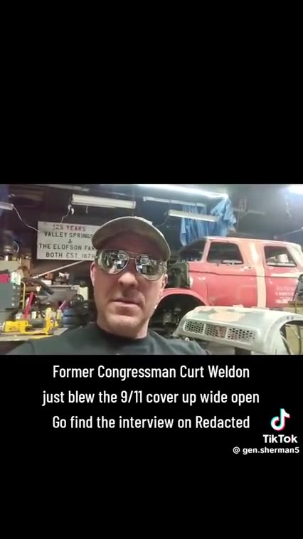 CURT WELDON TO BLOW THE WHISTLE 🏢⚡💥 ON THE EVENTS OF SEPTEMBER 11