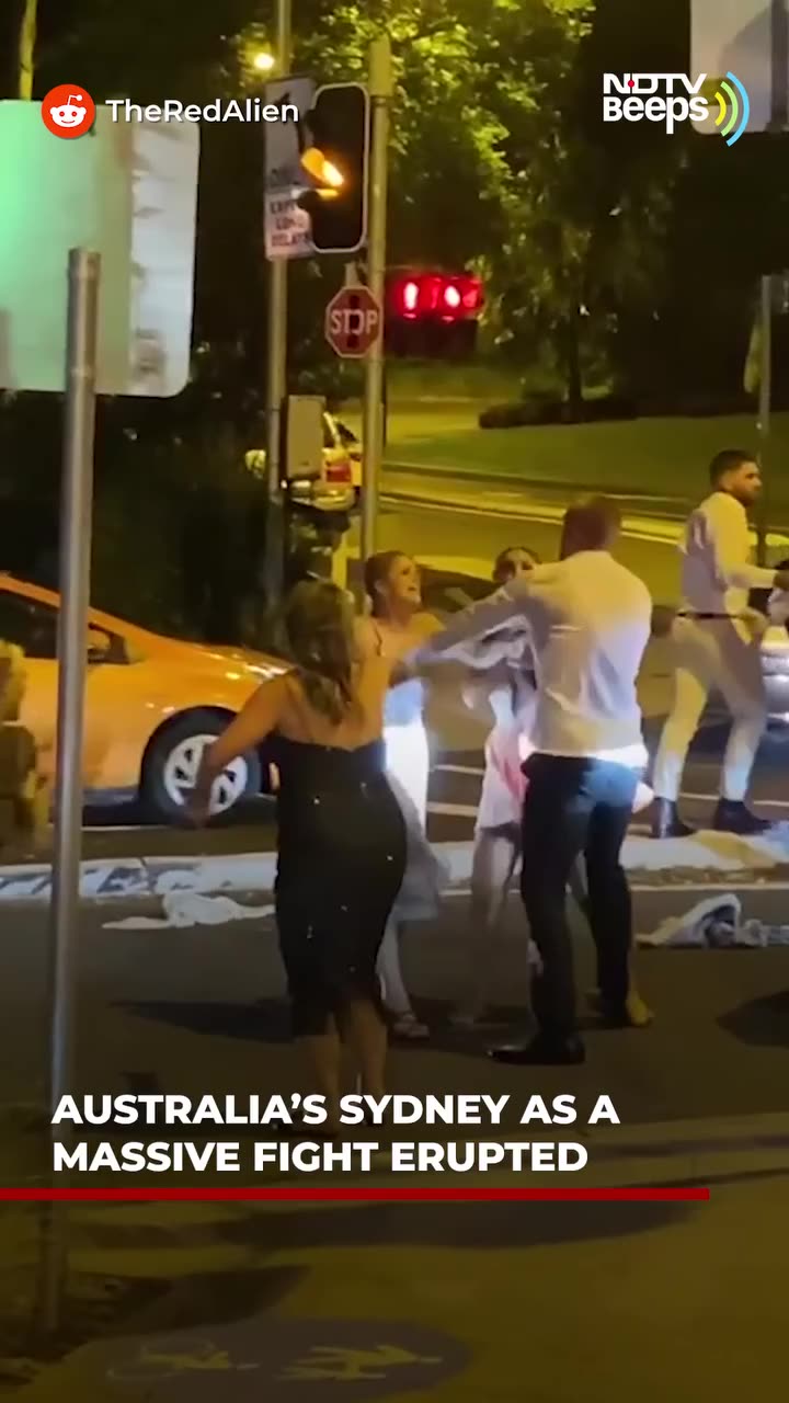 Viral: Sydney Wedding Reception Turns into a Street Fight | Caught on ...