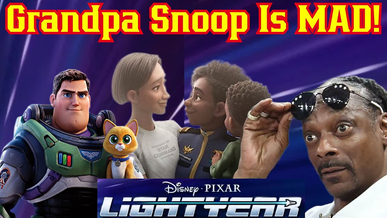 Disney Toy Story spin Off Lightyear SCARES Snoop Dog! Rap Legend ...