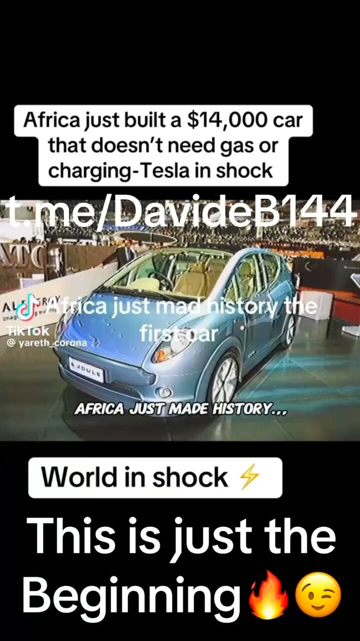 $14,000 Car Made In Zimbabwe That Needs No Gas Or Plug!