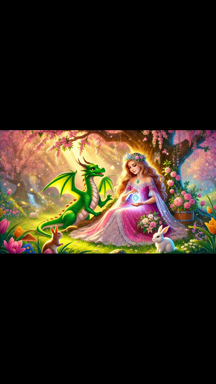 Princess Alina and the Magic of Kindness story for kids in english