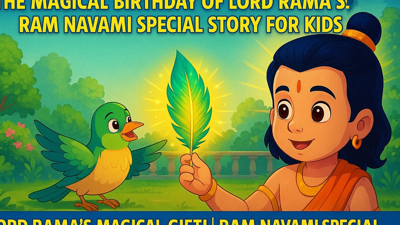 **The Magical Birthday of Lord Rama 🌟 | Ram Navami Special Story for Kids**