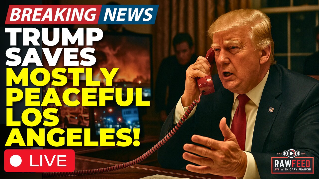 🚨LIVE: LA Riots Explode! Trump Strikes Back! China Trade War! Travel ...
