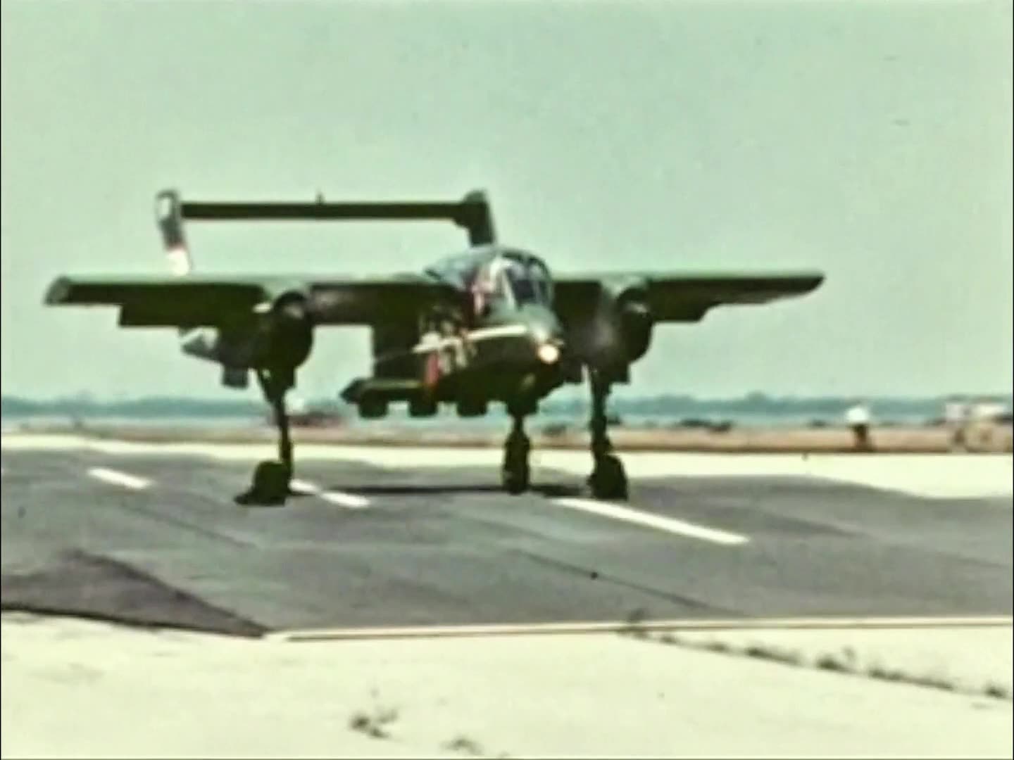 North American Rockwell YOV-10A Bronco during Tri-Service trials in 1967
