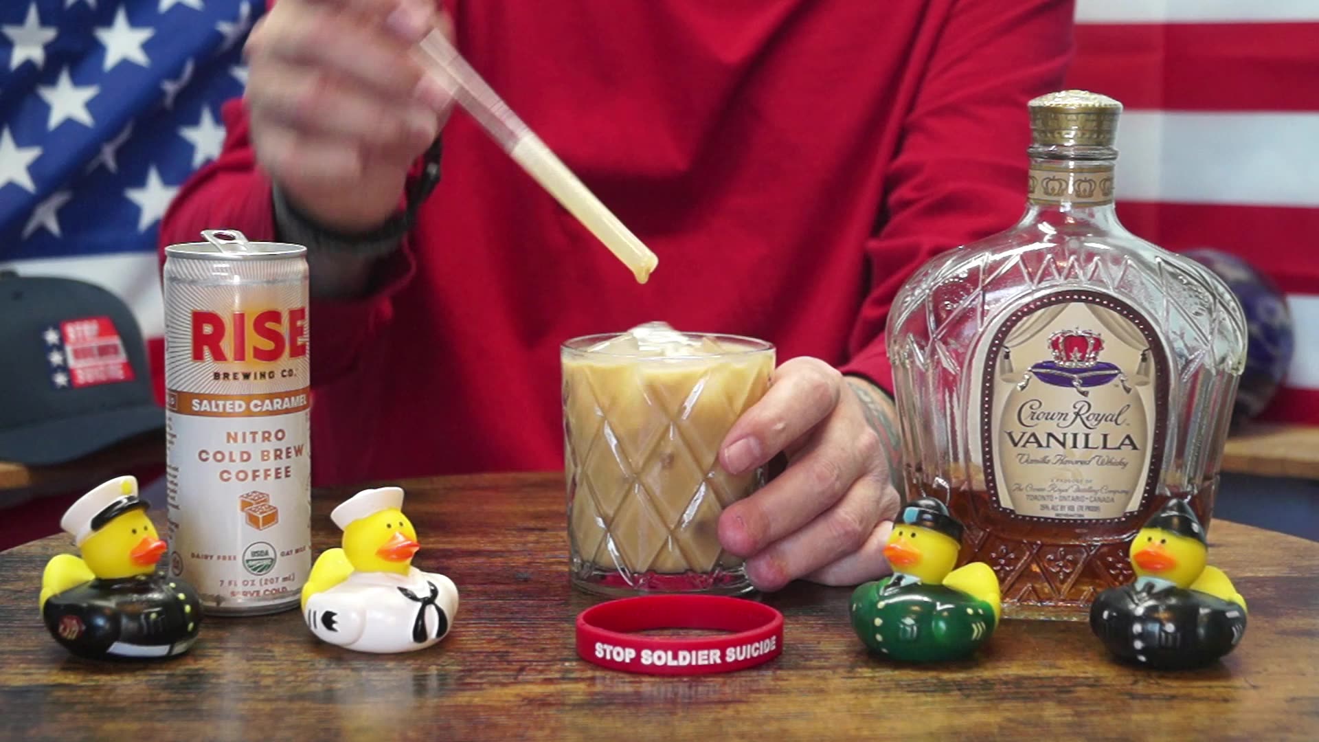 Don Conley - Crown Royal Vanilla Whisky & Rise Brewing Co Salted ...