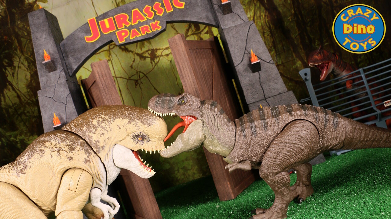 Jurassic World Rebirth Lab Lockdown Tyrannosaurus Rex Unboxed DREX 2025 ...