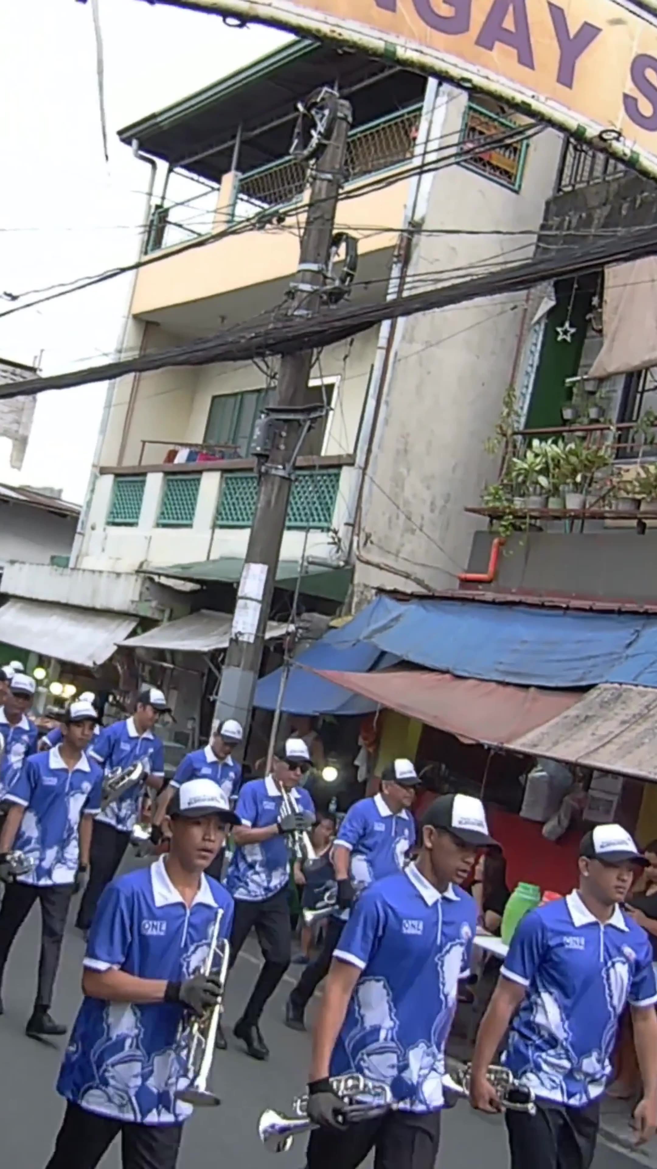 Festival Parade in Cainta, Rizal, Philippines