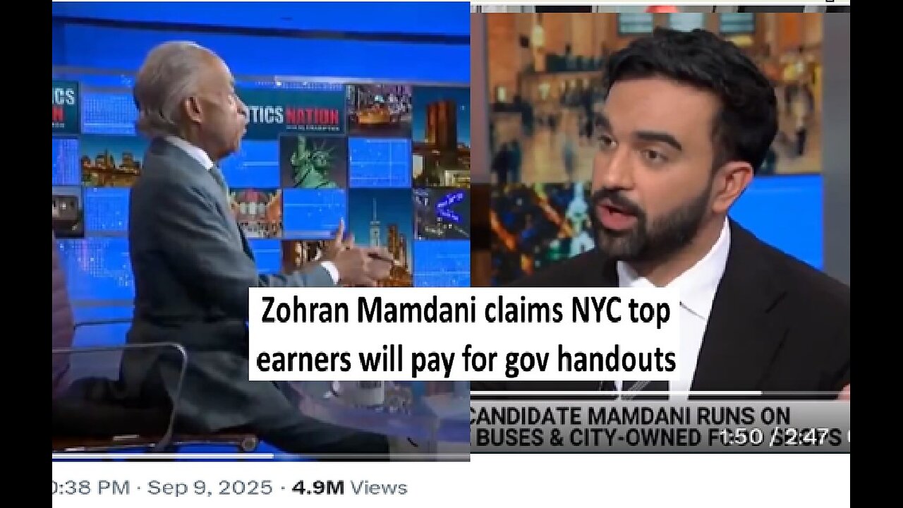 Zohran Mamdani claims NYC top earners will stay and pay for freebies ...
