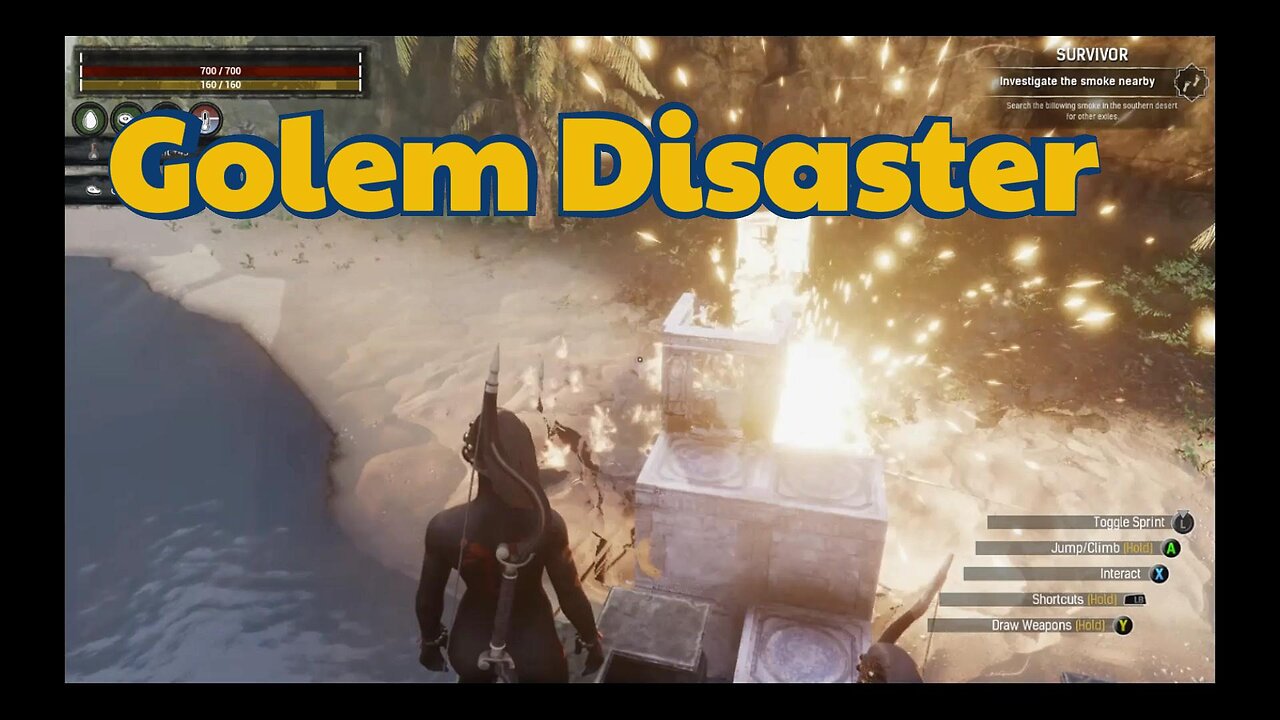 Conan Exiles Naked purge golem purge purge disaster Busty Boobs Breast ...