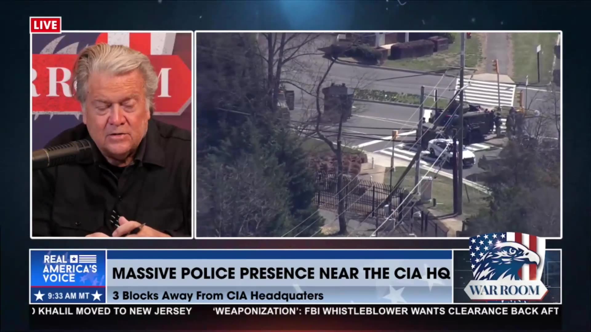 NOW - Police and SWAT respond to armed gunman at CIA headquarters hours ...