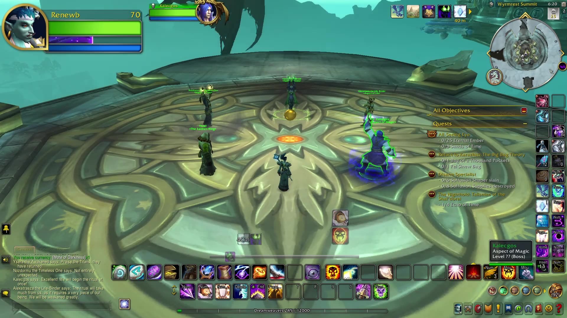 wowcraft in 2025 p43 - shadow troll priest solo hour of twilight dragon ...