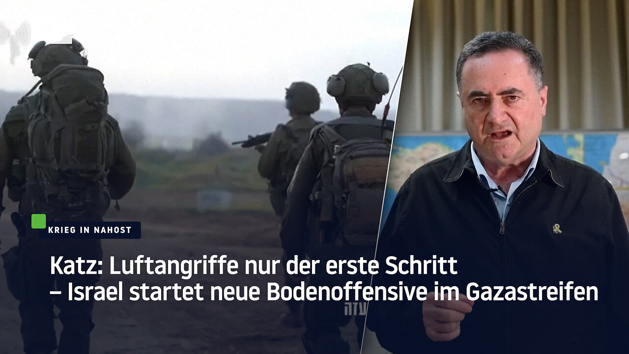 Katz: Luftangriffe nur der erste Schritt – Israel startet neue ...