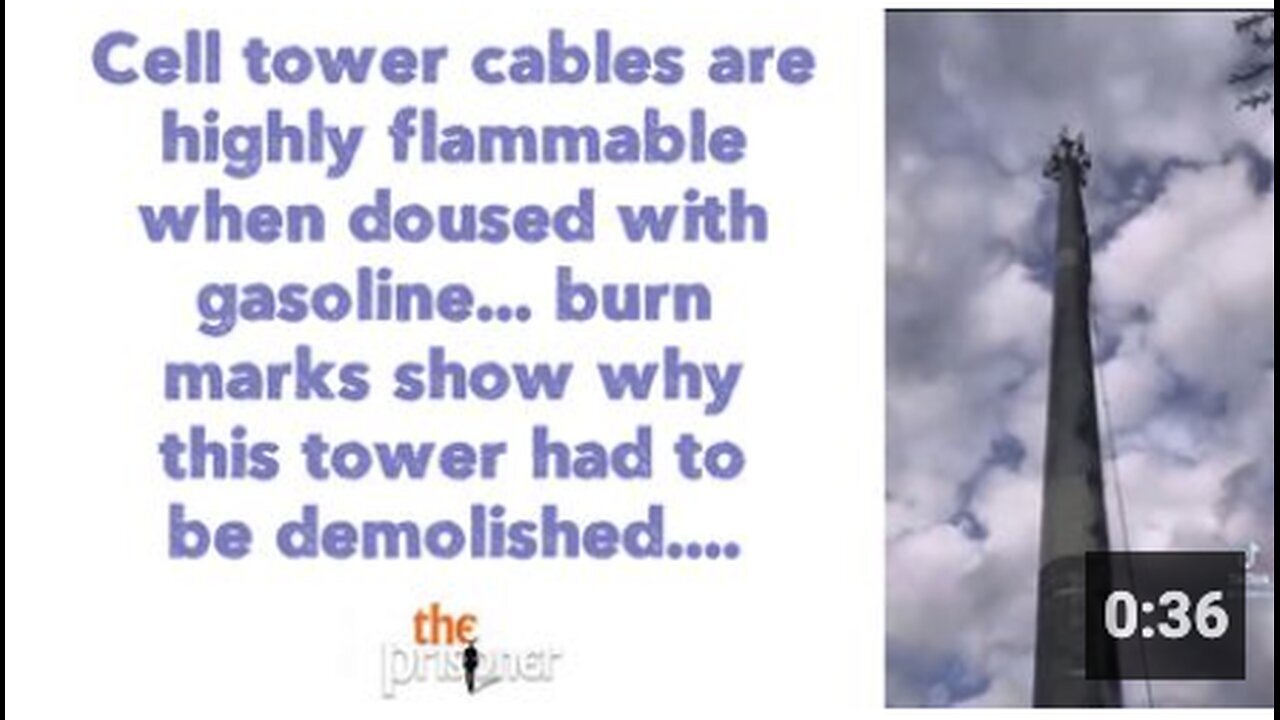 "Gasoline Use Renders Cell Tower Cables Highly Flammable"