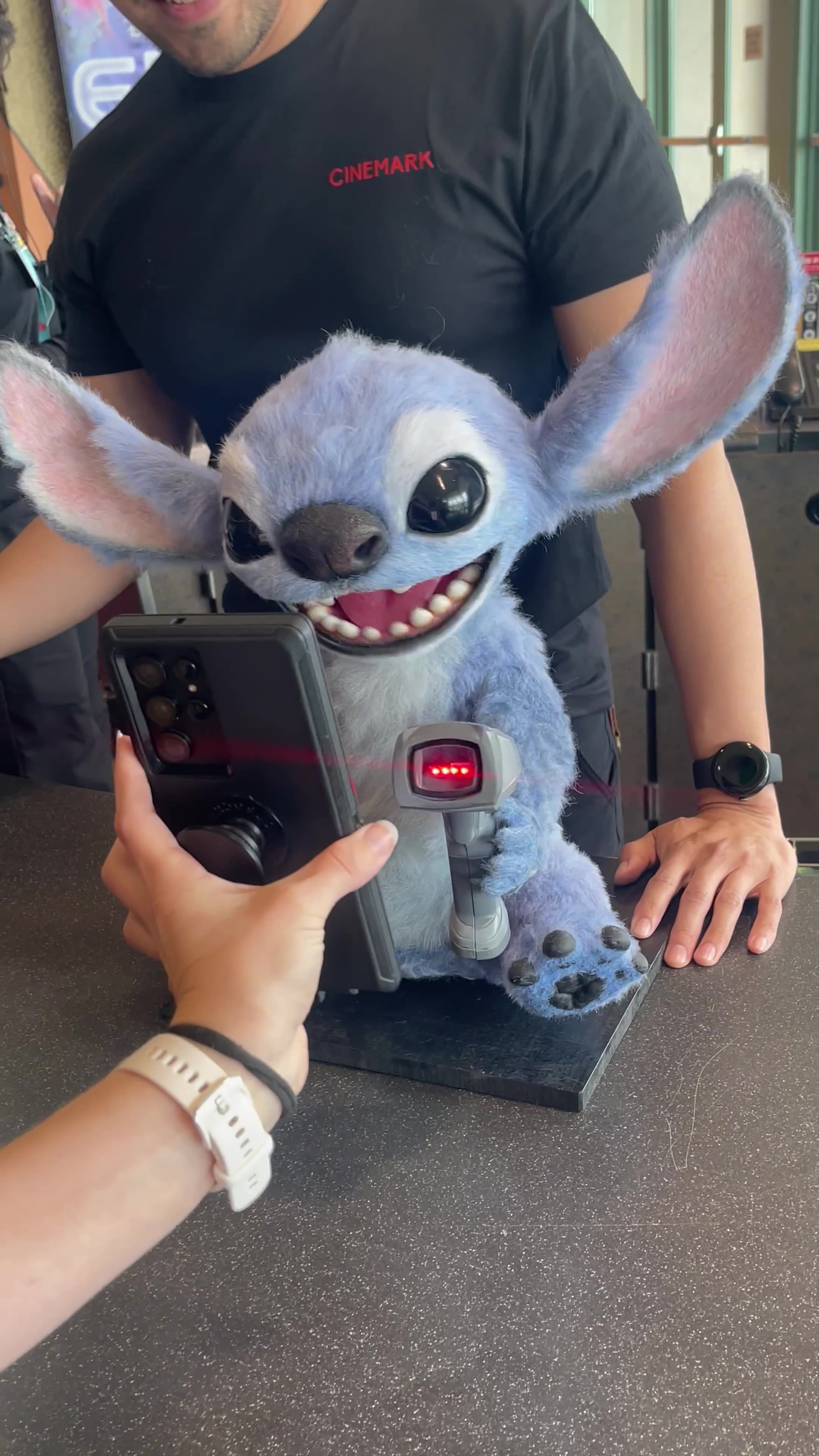 Rolled up to see #Thunderbolts and got hit with this surprise— #Stitch ...