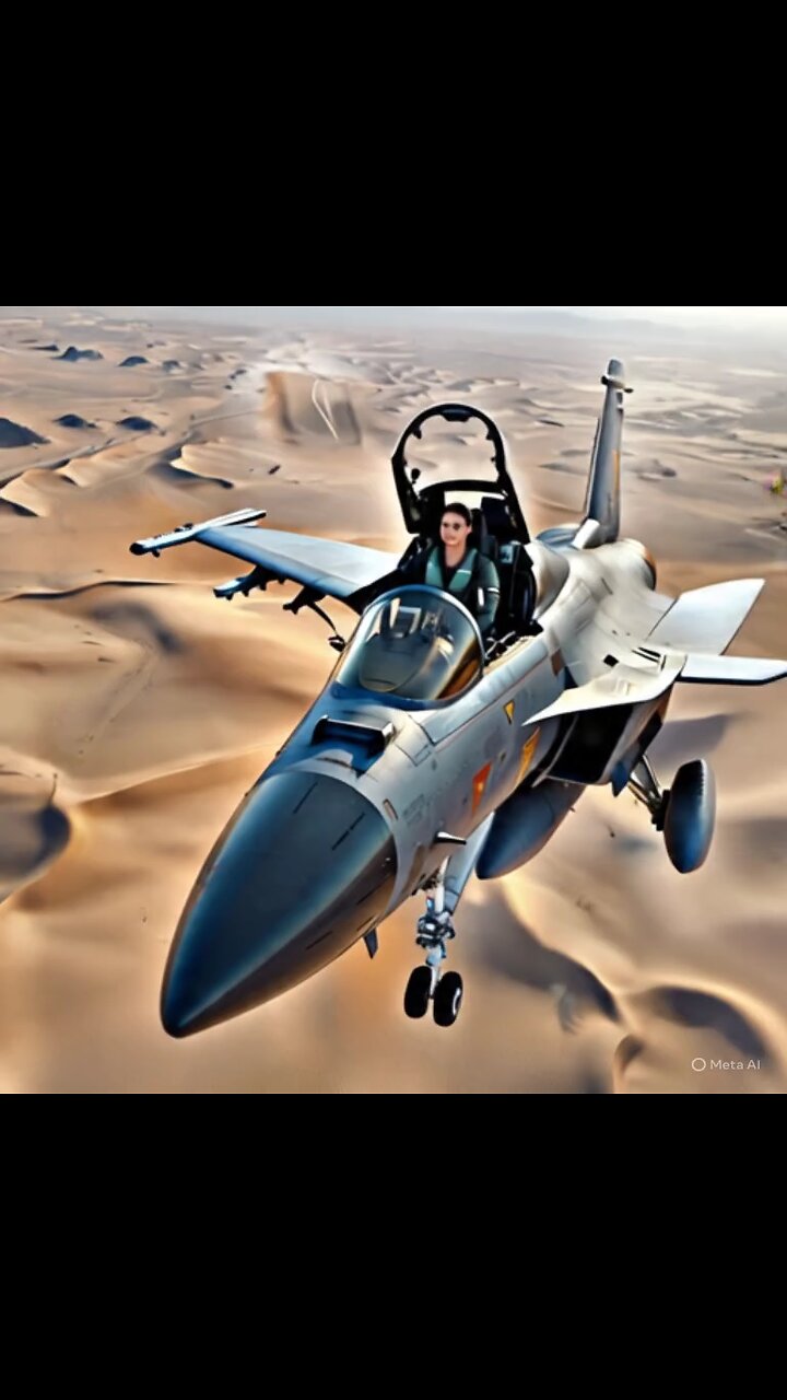 The Amazing Story of Iran's Female Pilot on a New Desert Mission