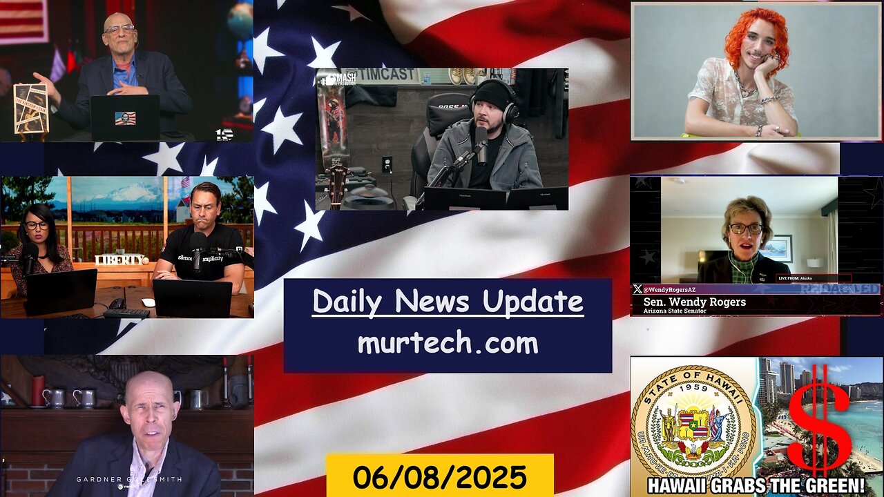 EP1587 | Andrew Klavan: Pride Month, Gardner Goldsmith: Aloha, Redacted ...