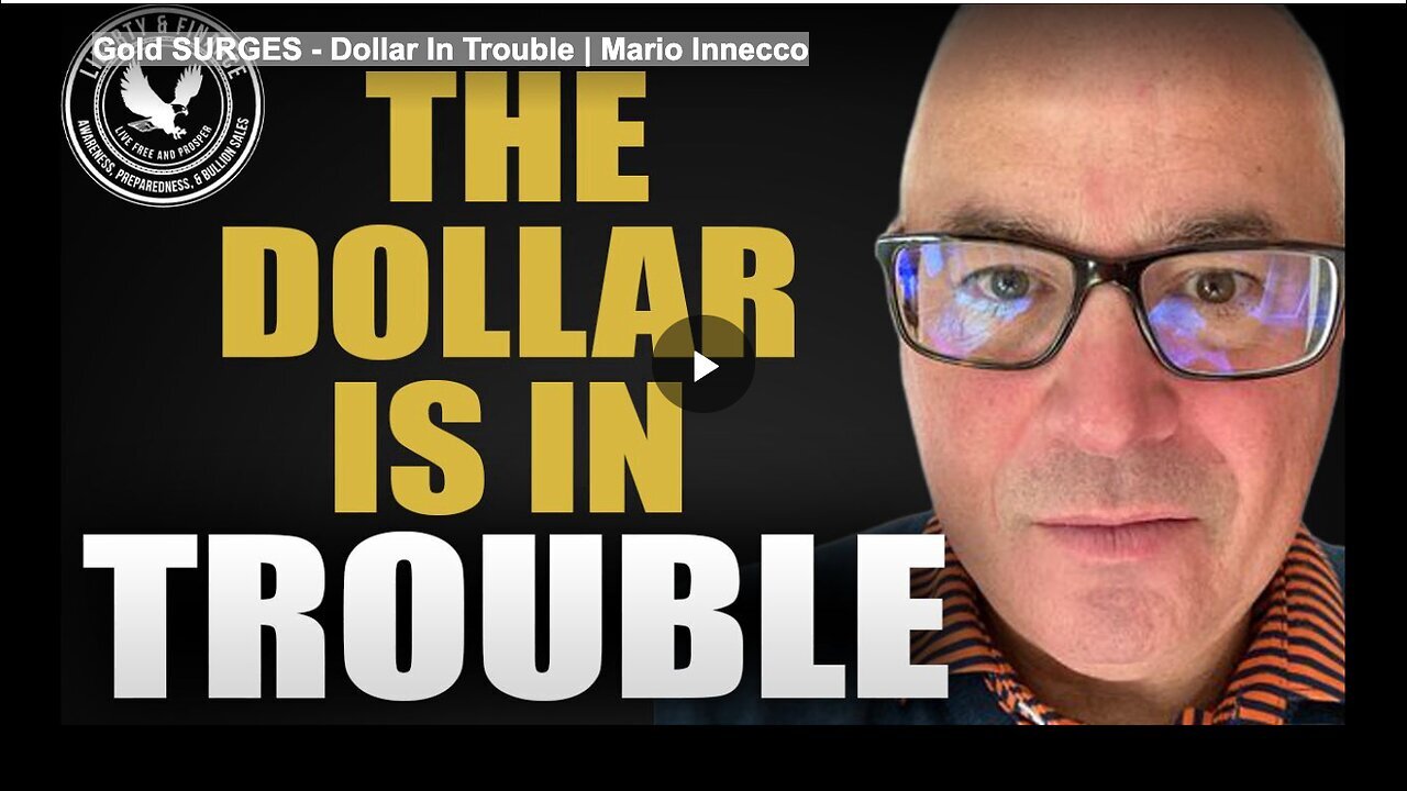"Gold Surge Indicative of Dollar Trouble, According to Mario Innecco"
