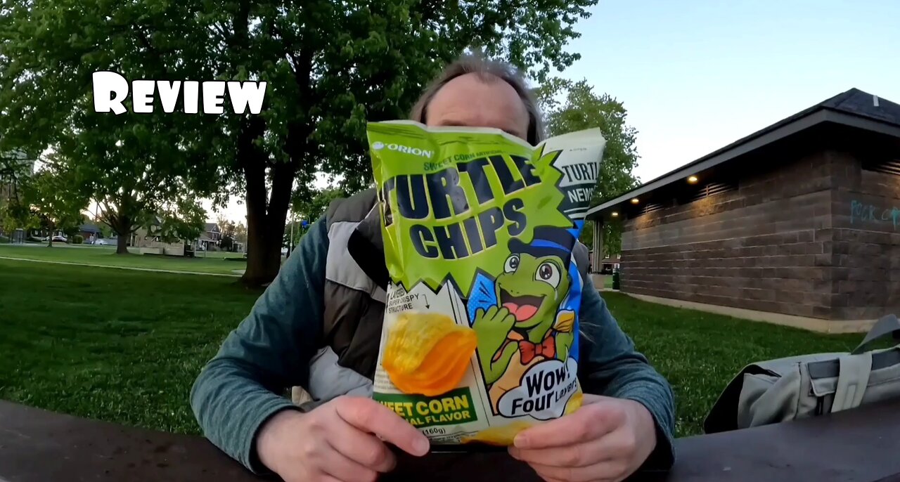 Turtles Chips Sweet Corn Flavor Review