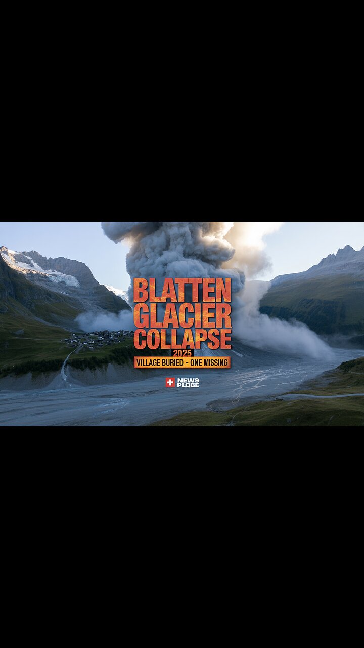 Blatten Switzerland Glacier Collapse 2025 | Village Buried Under Ice ...