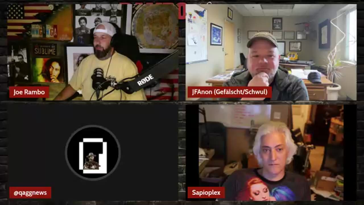 Joe Rambo w/ JFanon, Sapioplex, Qagg: Situation Update! - 4/18/25