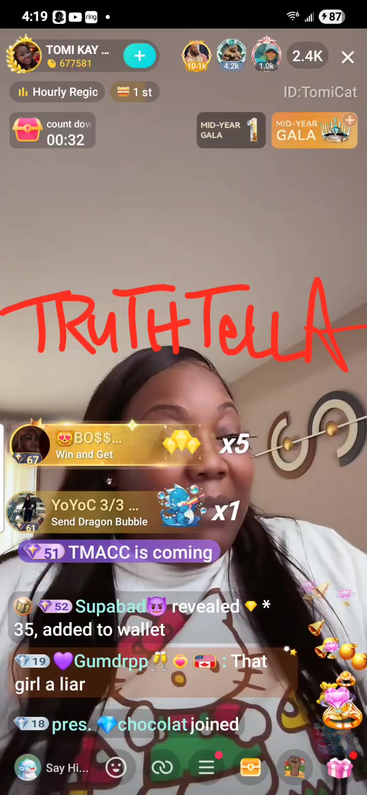 QUEEN TOMIKAY EMPRESS PARIS & PRETTY TEETEE TEACAP PT. 1 TRUTH TELLA JOINS