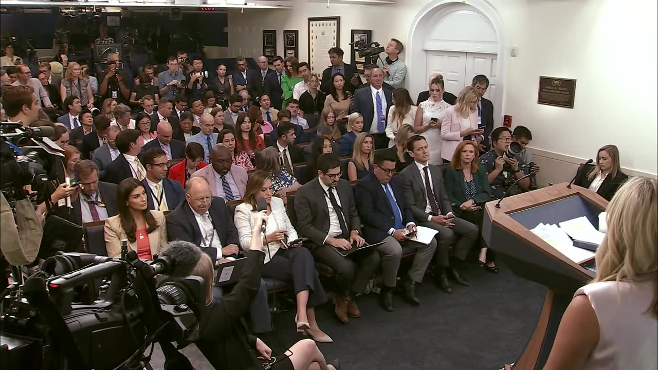 Press Secretary Karoline Leavitt Briefs Members of the Media, July 23, 2025