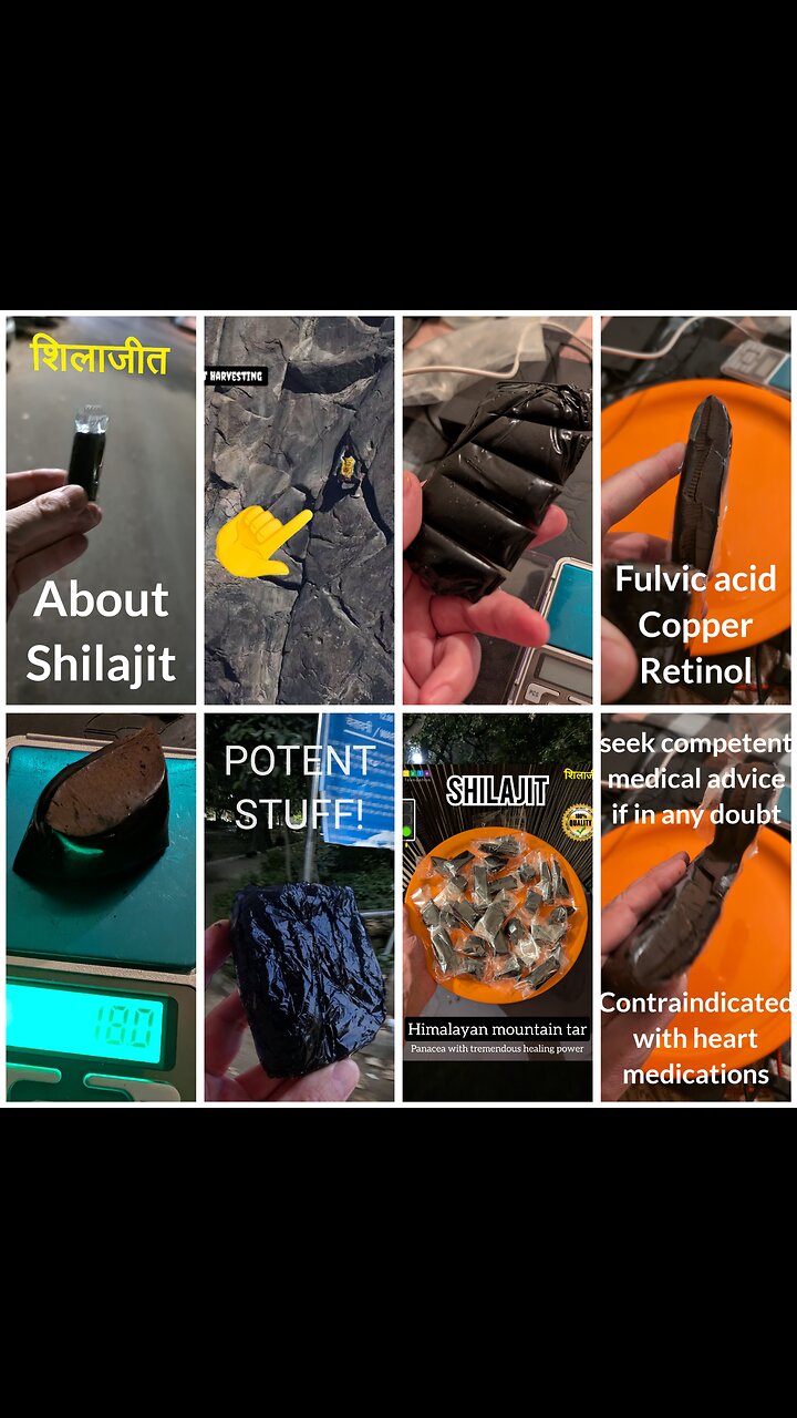 All about Shilajit mountain tar, April 2025