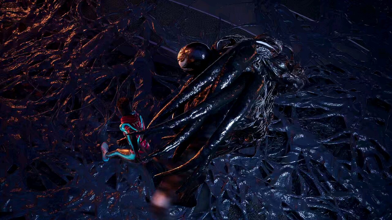 Spiderman Vs Venom Fight Scene Marvel Spider-Man 2 PC Gameplay