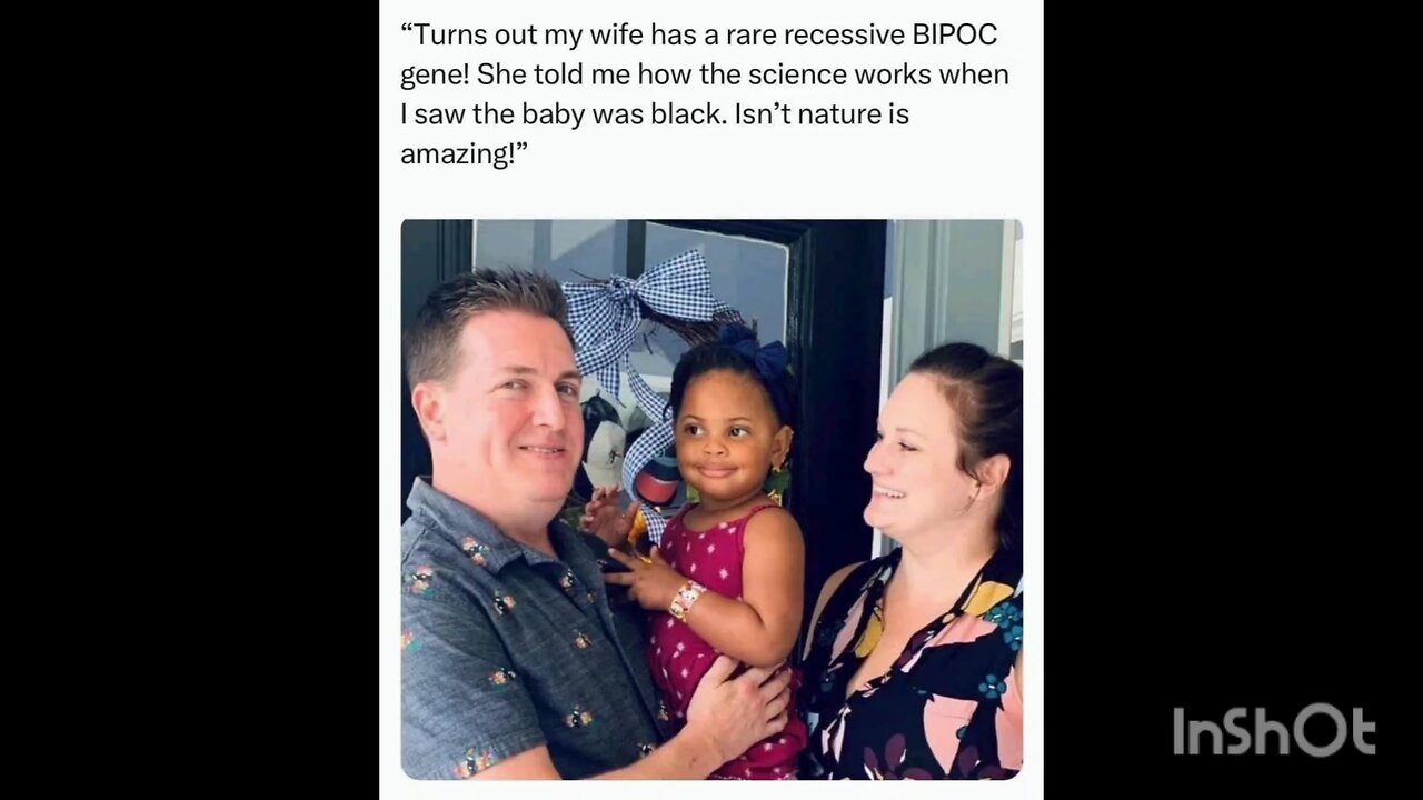 Turns out my wife has a rare recessive BIPOC gene! She told me how the ...