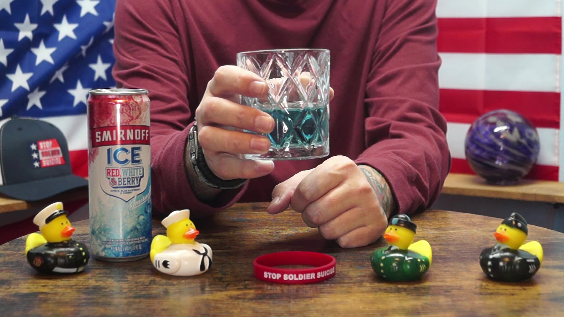 TSGT Clarence Gibbs - Smirnoff Ice Red White & Berry RTD Cocktail Review