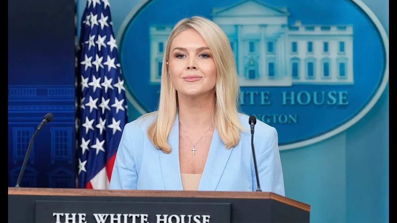 KAROLINE LEAVITT | Press Secretary Karoline Leavitt Briefs Members of ...