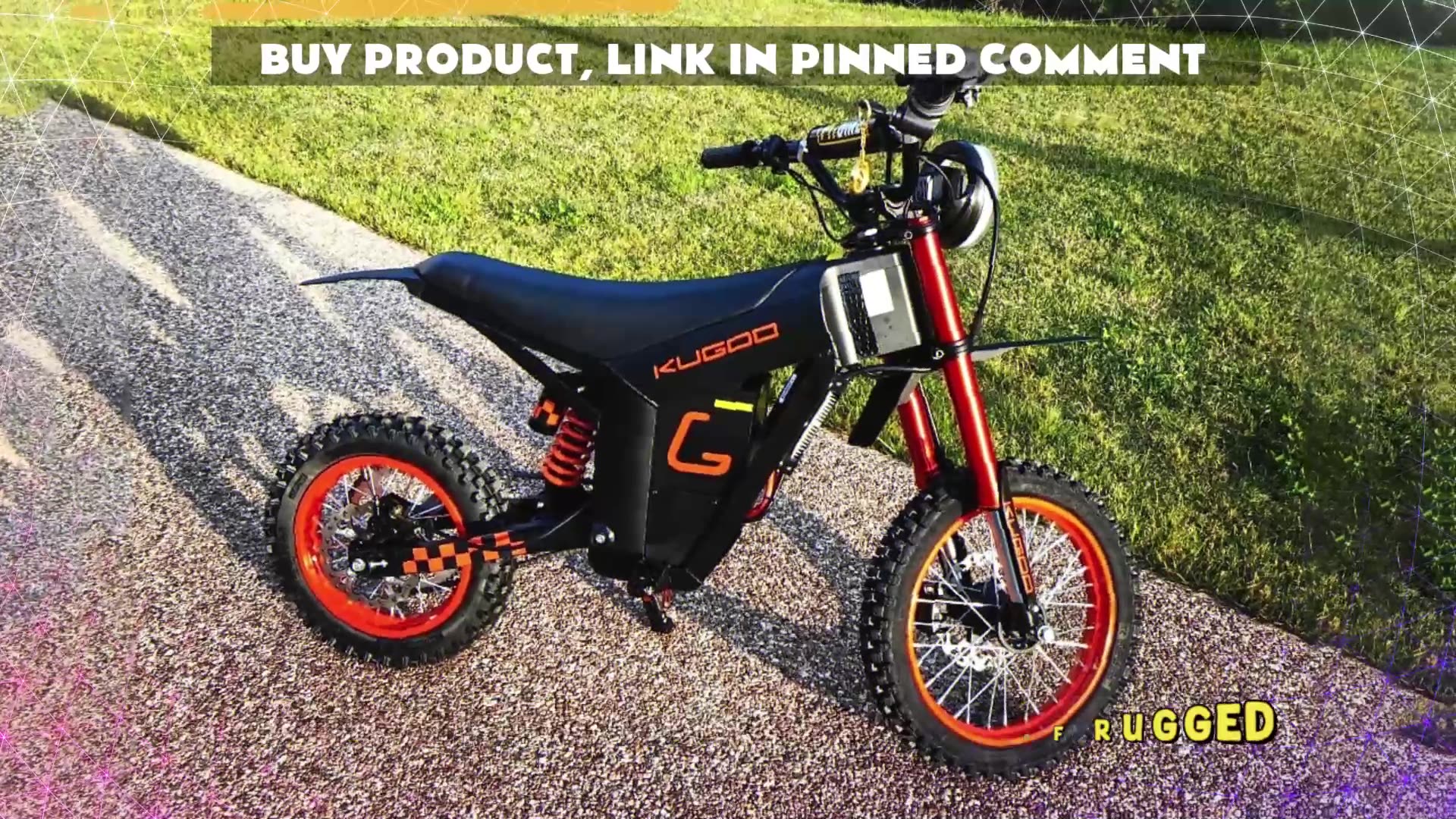Kugoo Wish 01 Electric Dirt Bike 12 Inch Off-road Motorcycles