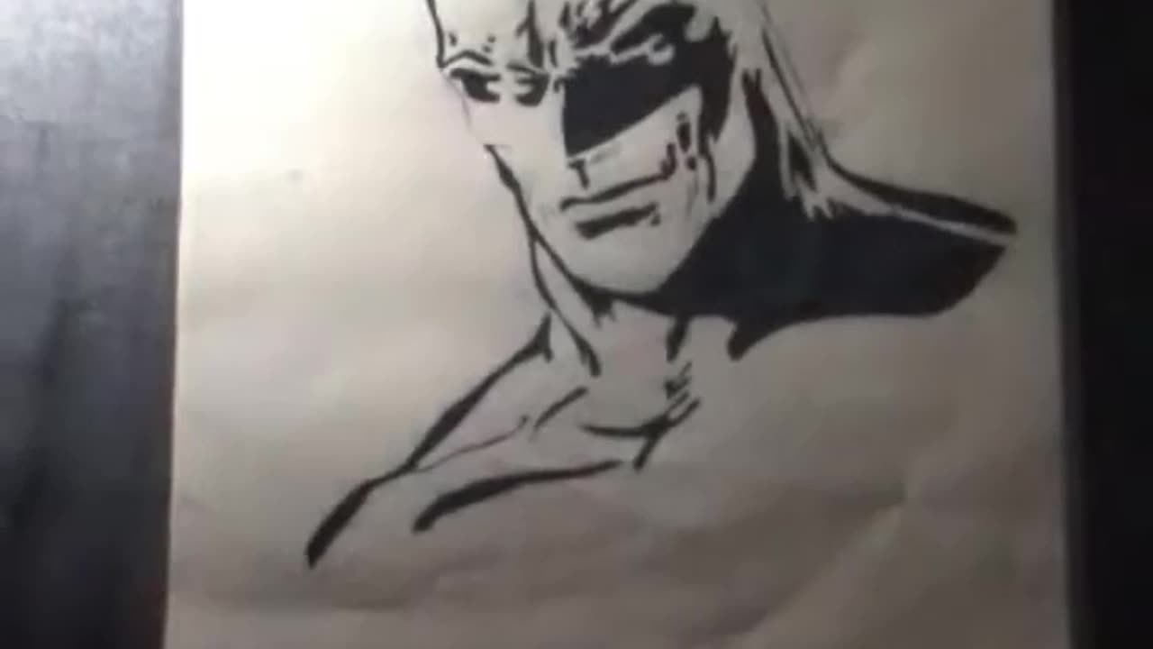 Drawing Patrick batman