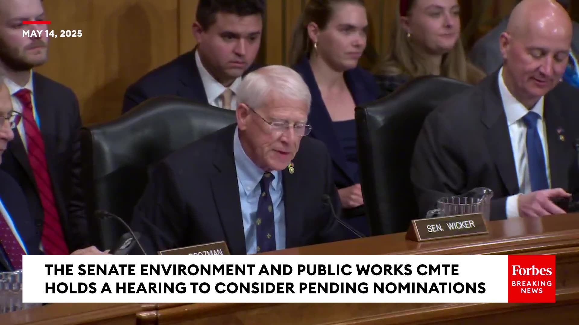 Roger Wicker Asks Trump Nom About Commitment To Aid Wastewater System ...