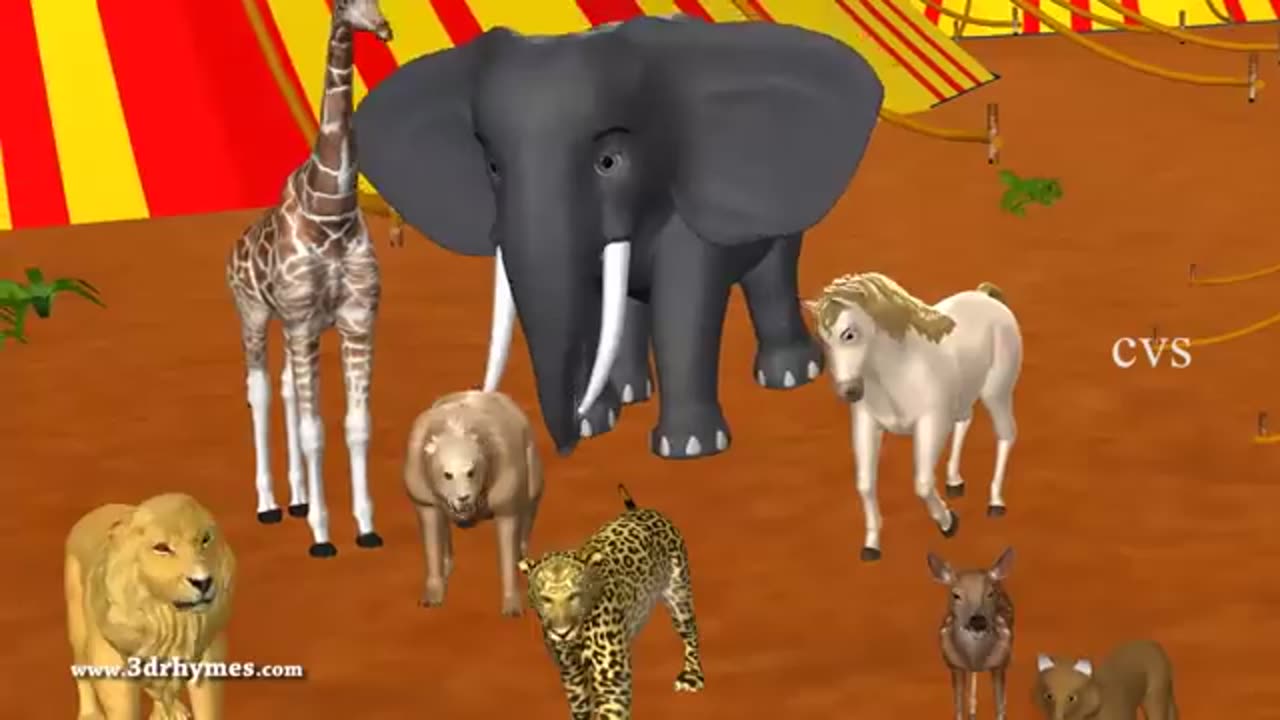 Shocking: Dam Dam Dam - 3D Animation Telugu rhymes for children