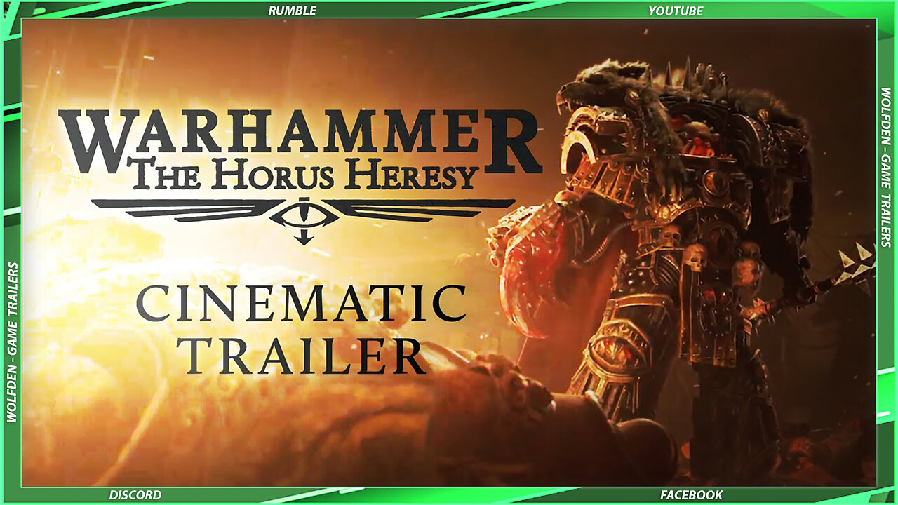 Warhammer: The Horus Heresy New Edition 】 【 Official Cinematic Trailer 】 【 2025 】