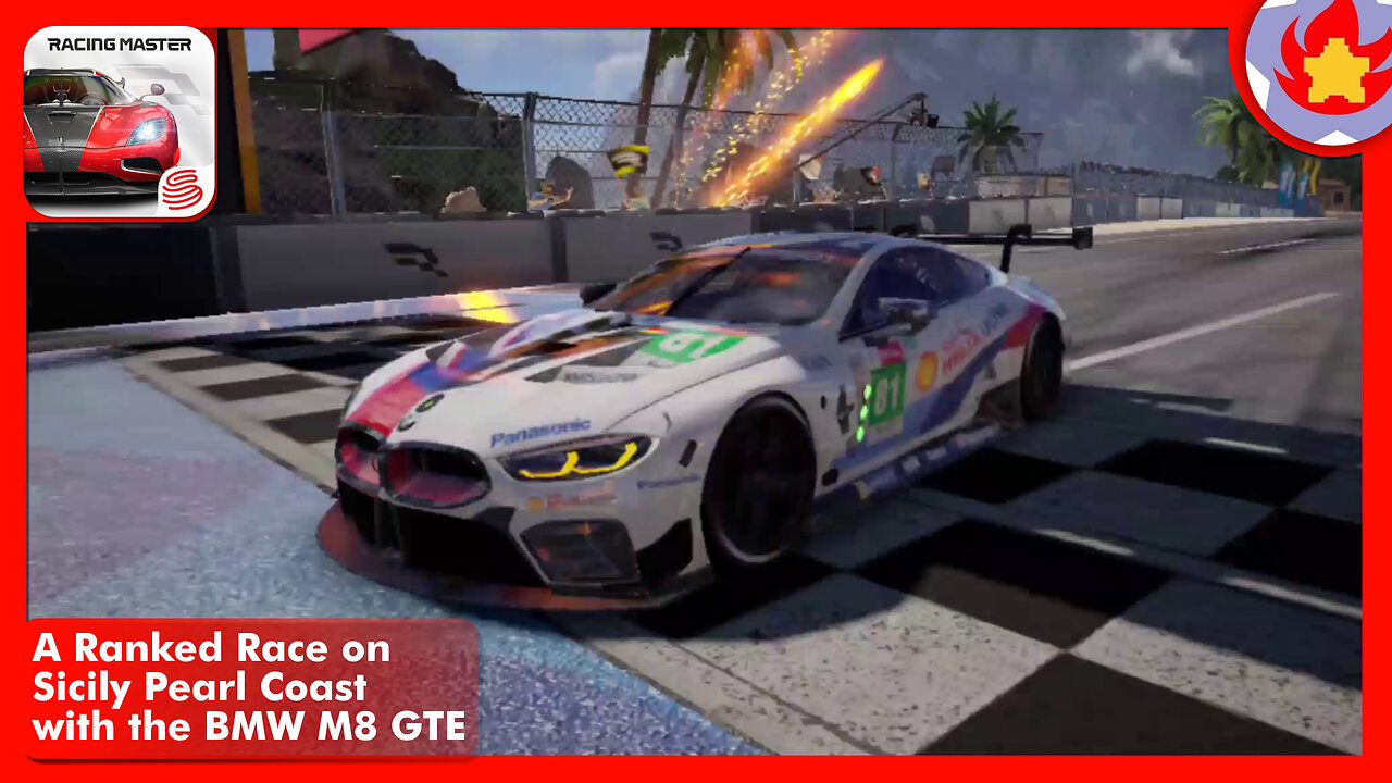 A Ranked Race on Sicily Pearl Coast with the BMW M8 GTE | Racing Master