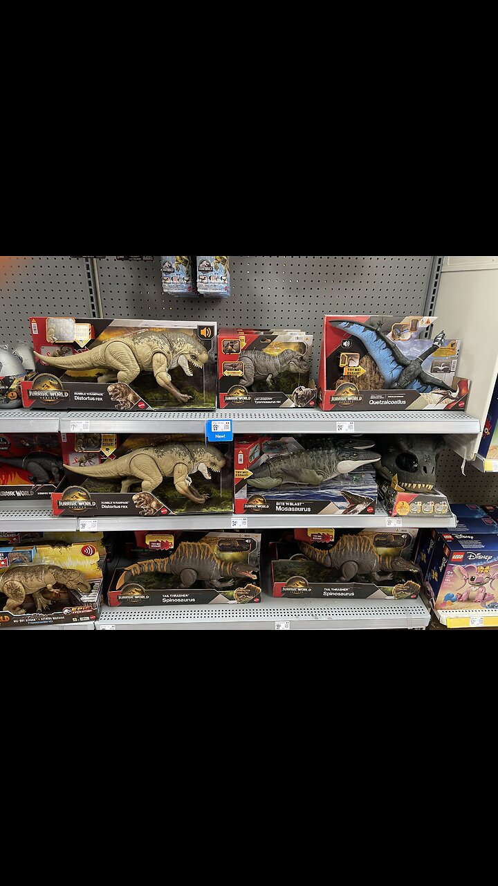 Hunting New Jurassic World Rebirth Dinosaur Toys Unboxed 2025 @Walmart ...