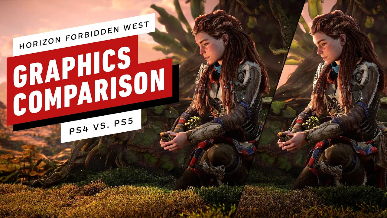 Horizon Forbidden West Graphics Comparison - PS4 vs. PS5