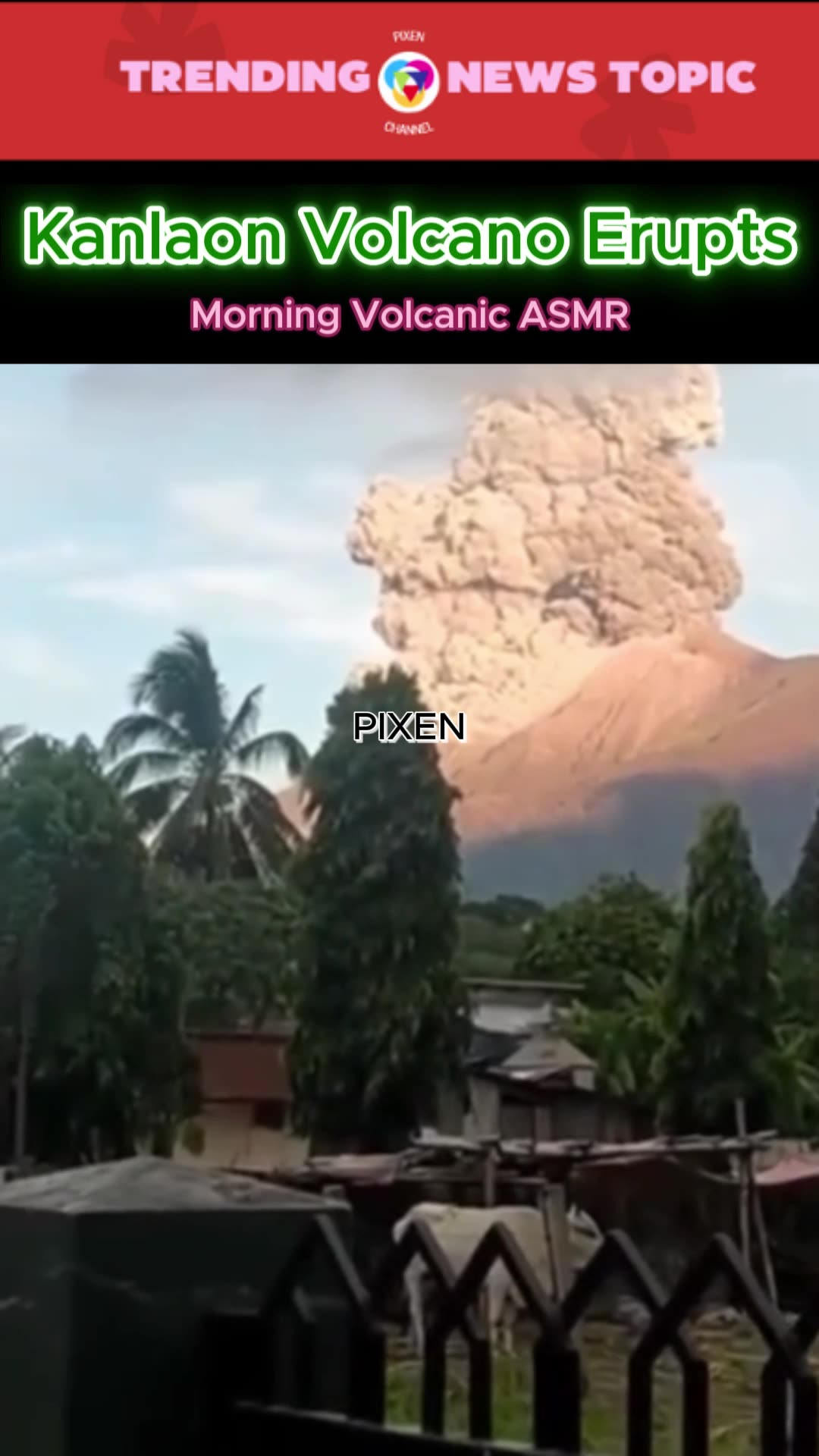 KANLAON VOLCANO ERUPTS
